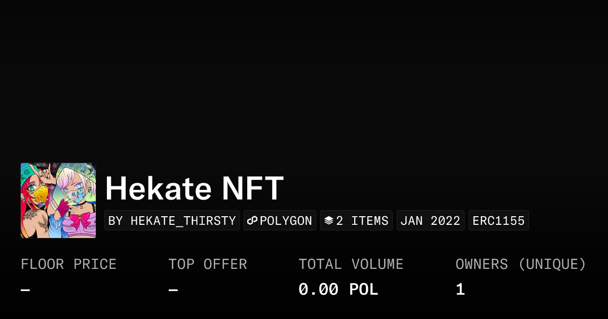 Hekate NFT - Collection | OpenSea