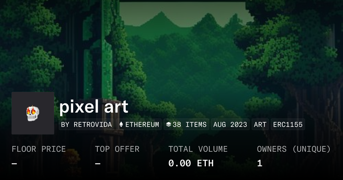 pixel art - Collection | OpenSea