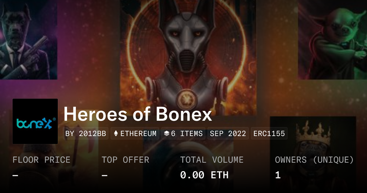 Heroes of Bonex - Collection | OpenSea