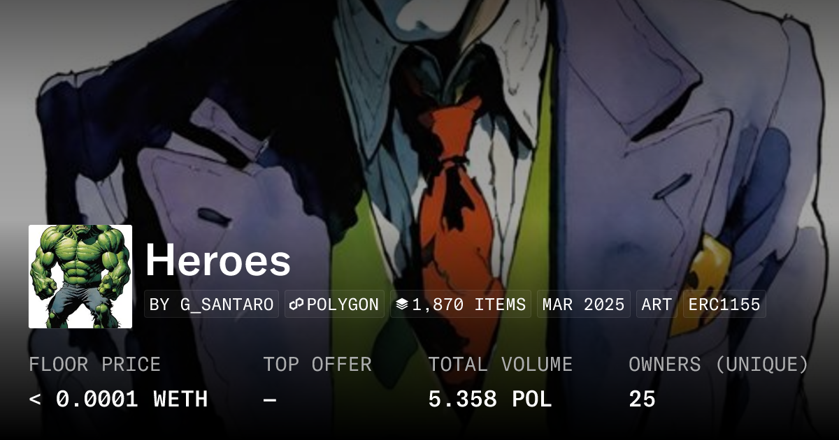 Heroes - Collection | OpenSea