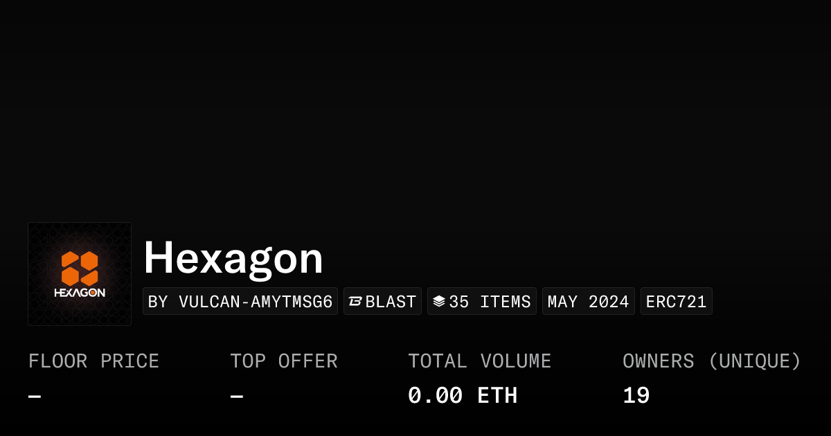 Hexagon - Collection | OpenSea