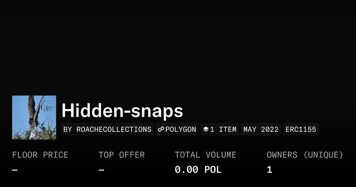 Hidden-snaps - Collection | OpenSea