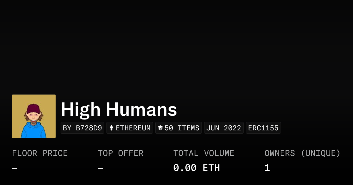 High Humans - Collection | OpenSea