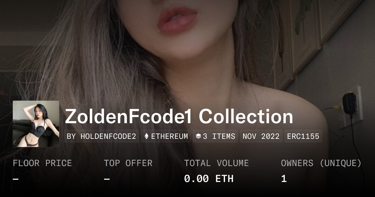 ZoldenFcode1 Collection - Collection | OpenSea