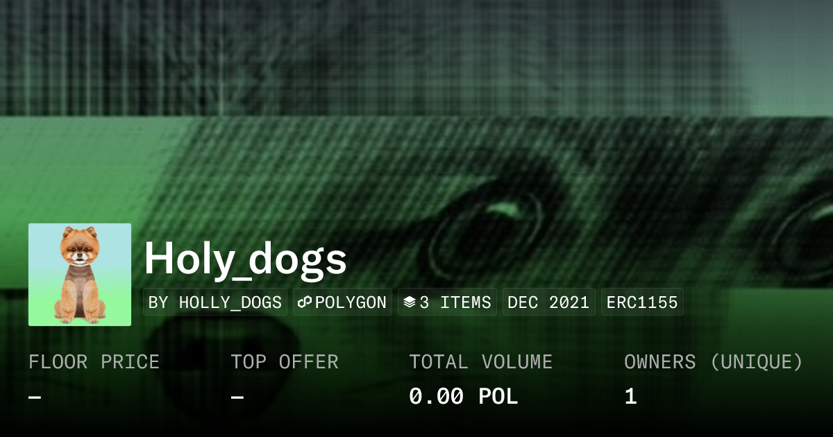 Holy_dogs - Collection | OpenSea