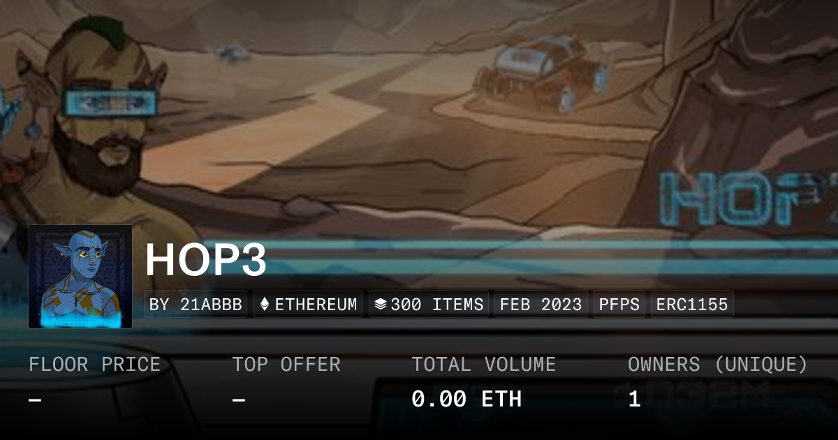 HOP3 - Collection | OpenSea