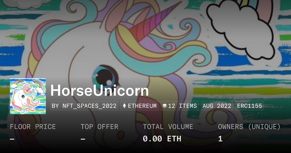 HorseUnicorn - Collection | OpenSea