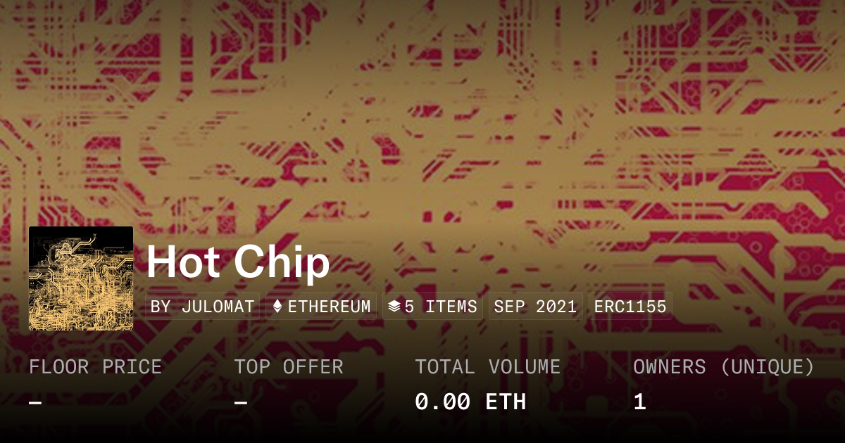 Hot Chip - Collection | OpenSea