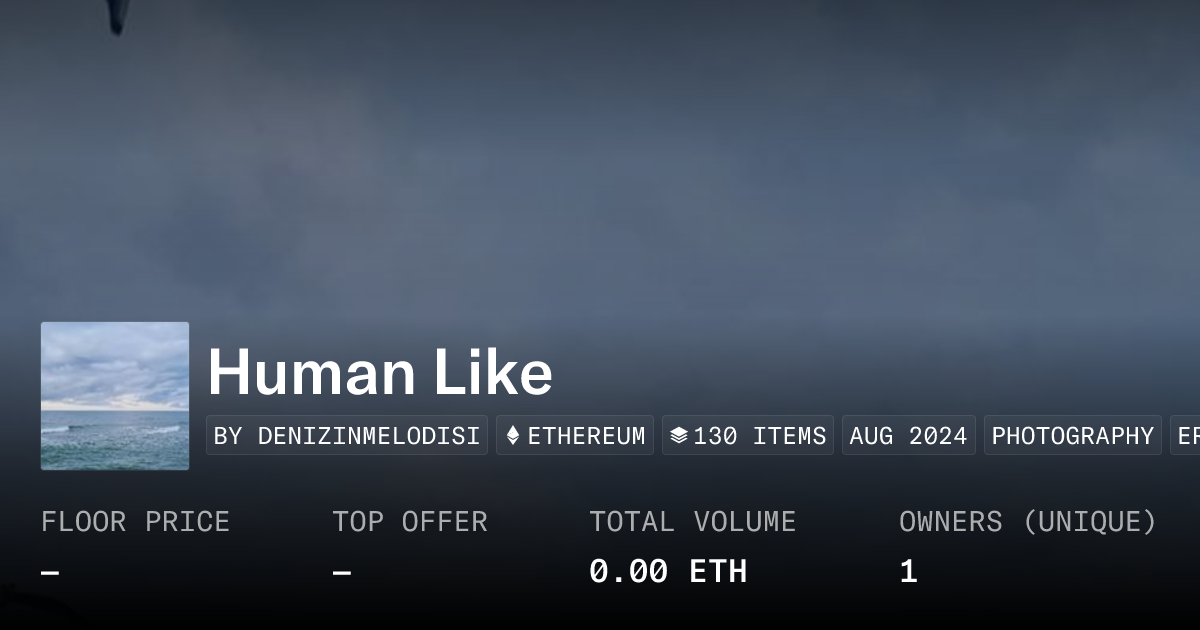 Human Like - Collection | OpenSea
