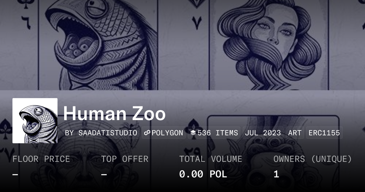 Human Zoo - Collection | OpenSea