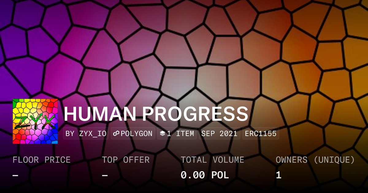 HUMAN PROGRESS - Collection | OpenSea