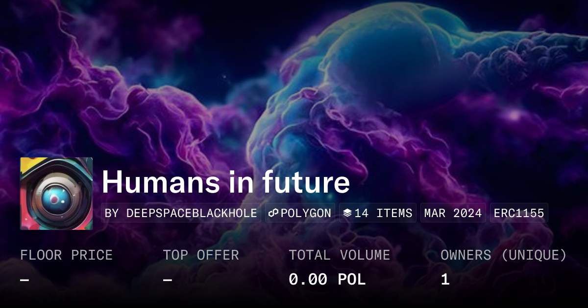 Humans in future - Collection | OpenSea