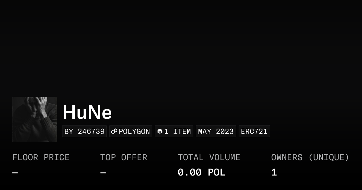 HuNe - Collection | OpenSea