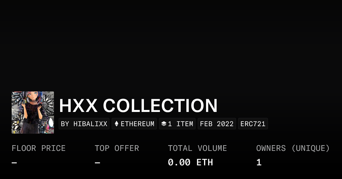 HXX COLLECTION - Collection | OpenSea