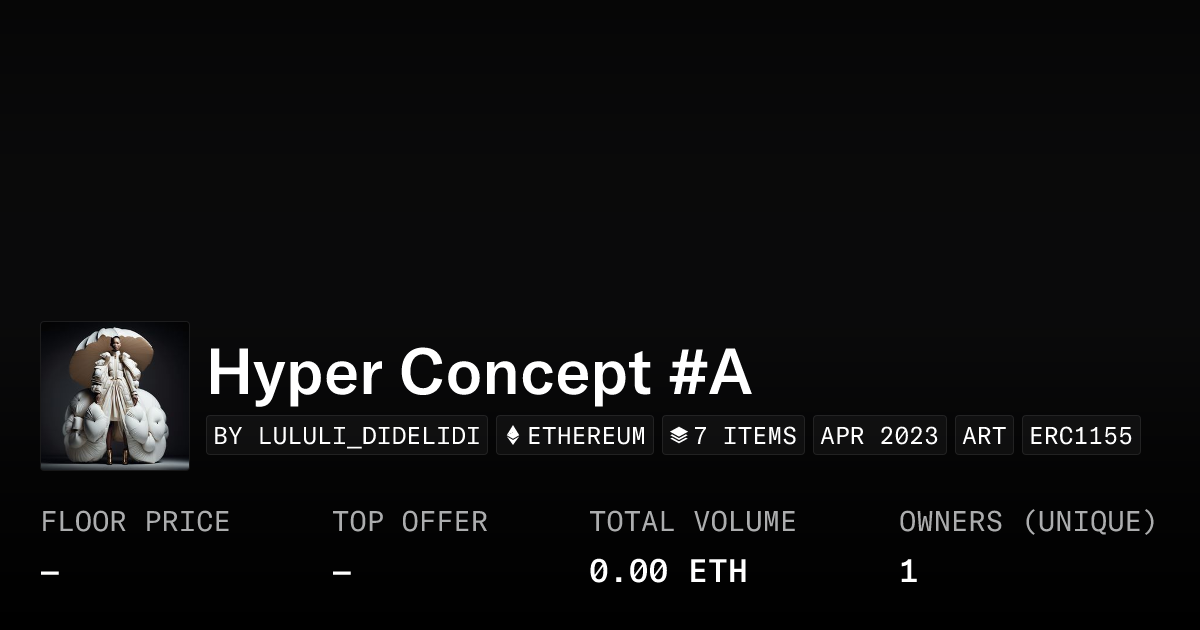 Hyper Concept #A - Collection | OpenSea