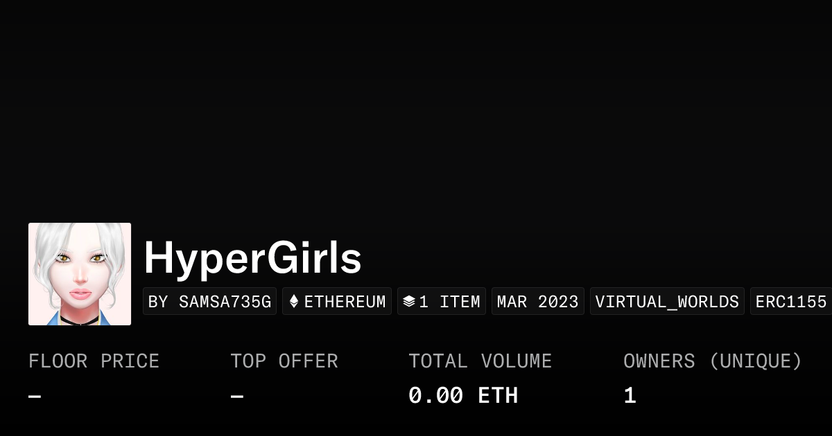 HyperGirls - Collection | OpenSea