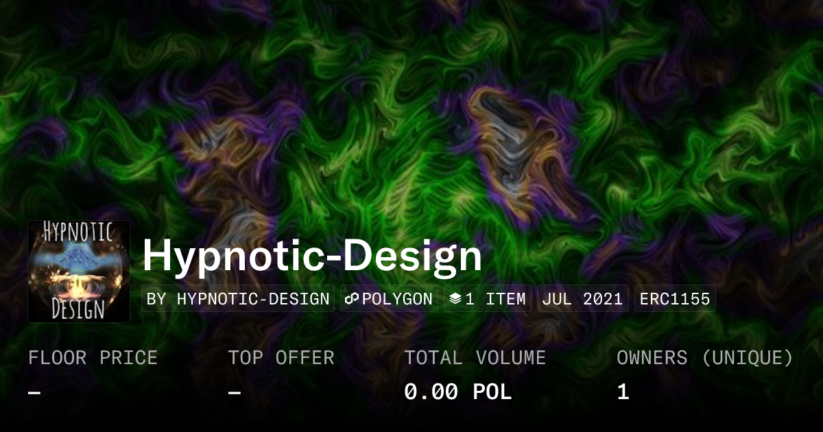 Hypnotic-Design - Collection | OpenSea