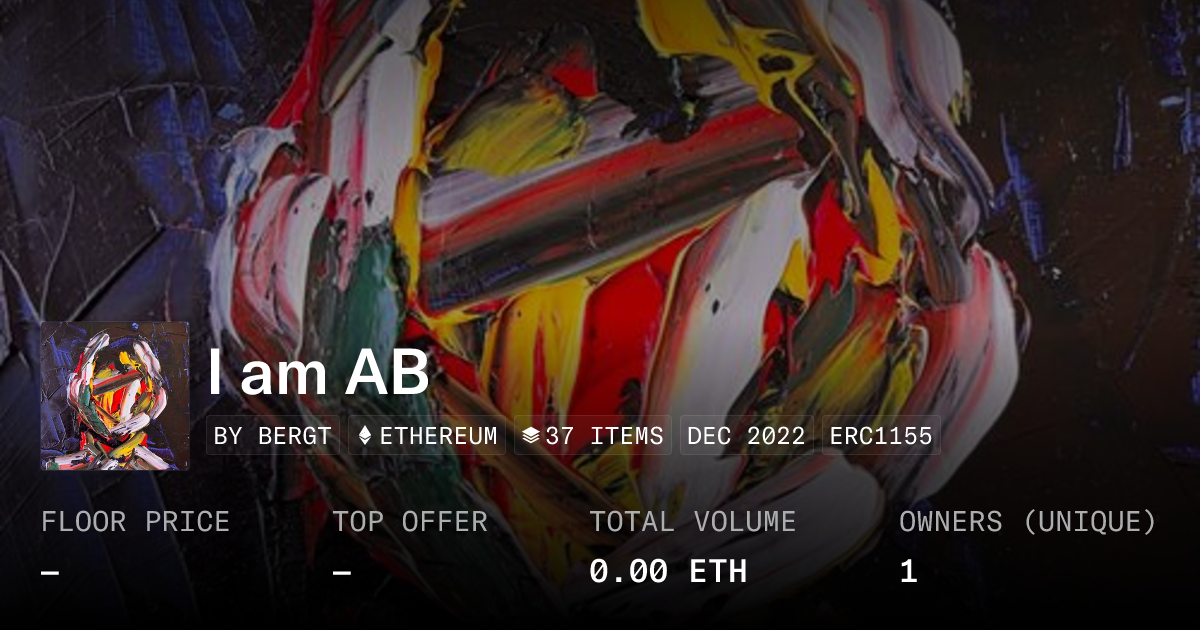 I am AB - Collection | OpenSea