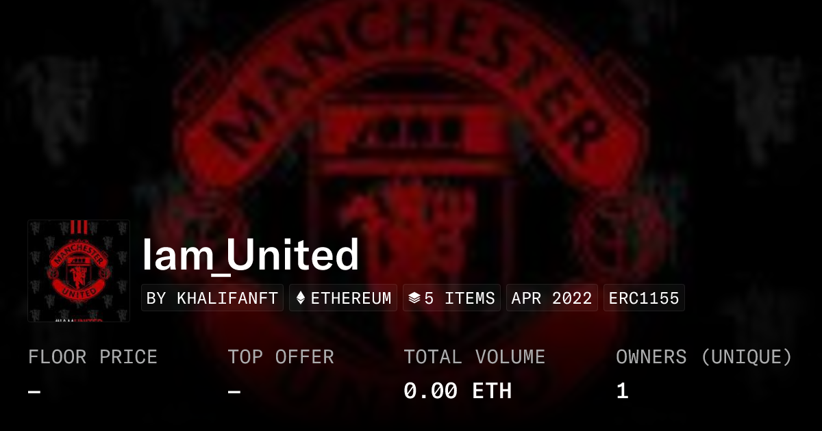 Iam_United - Collection | OpenSea