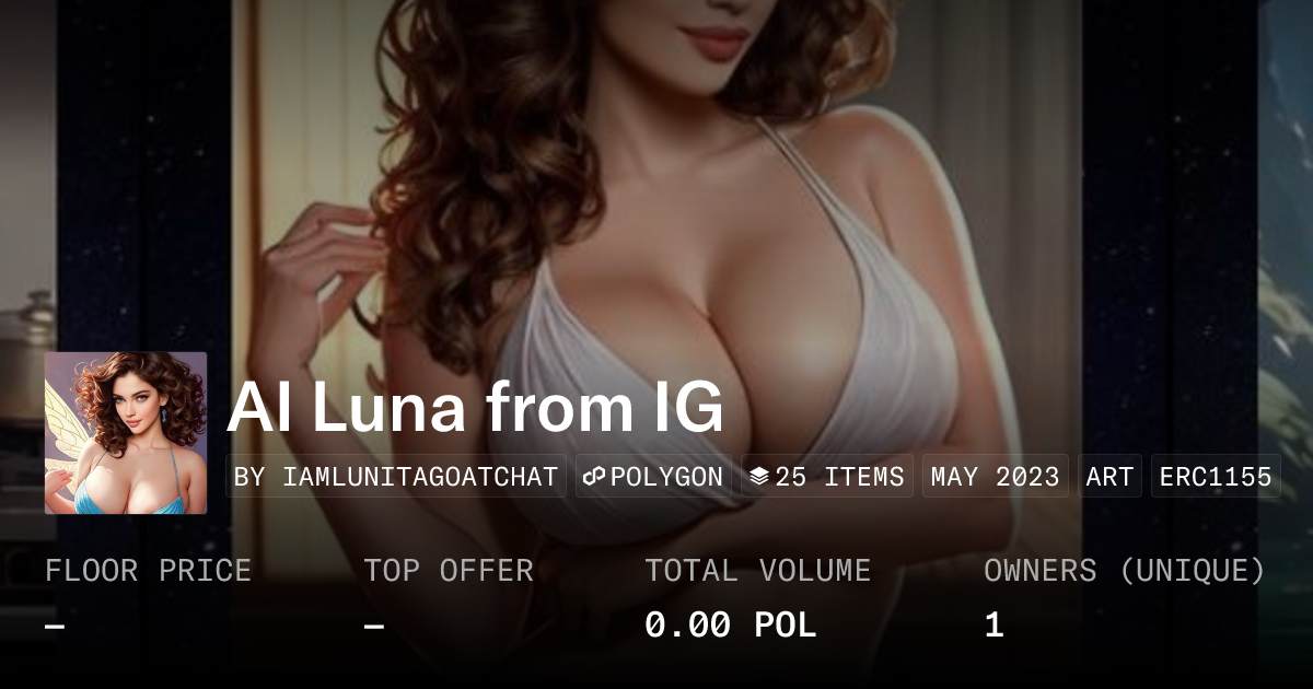 AI Luna from IG - Collection | OpenSea