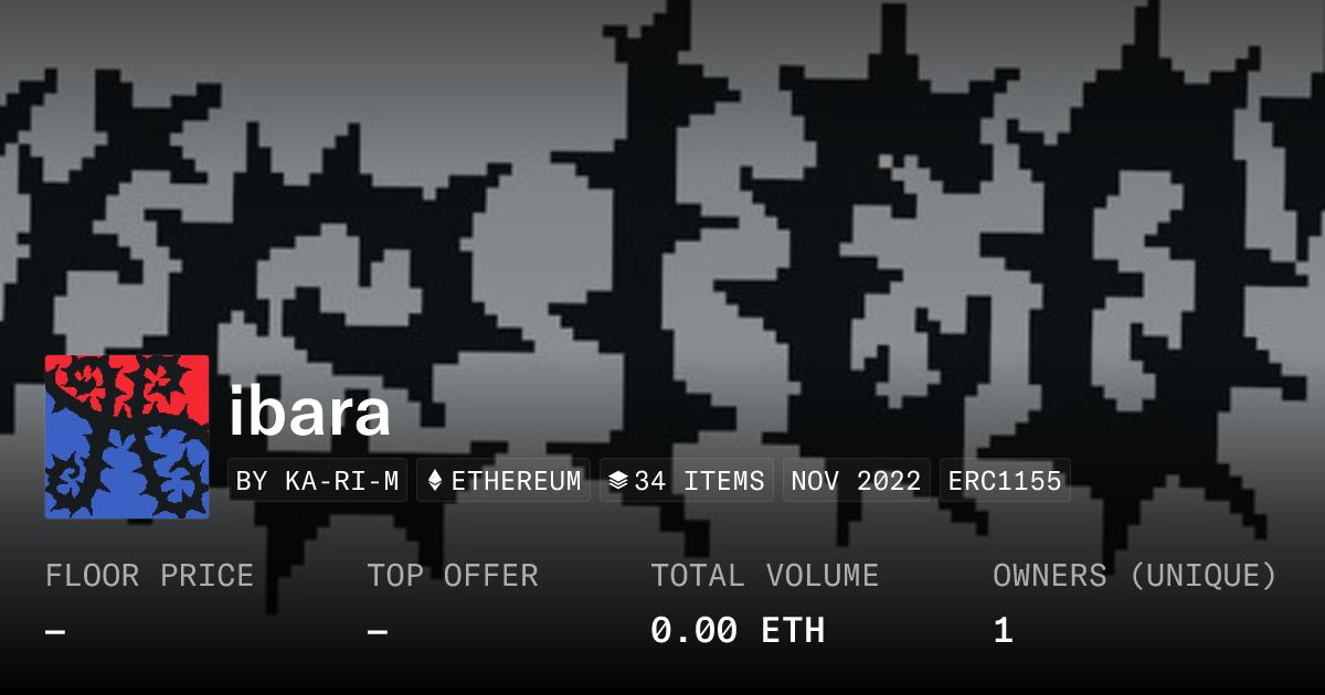 ibara - Collection | OpenSea
