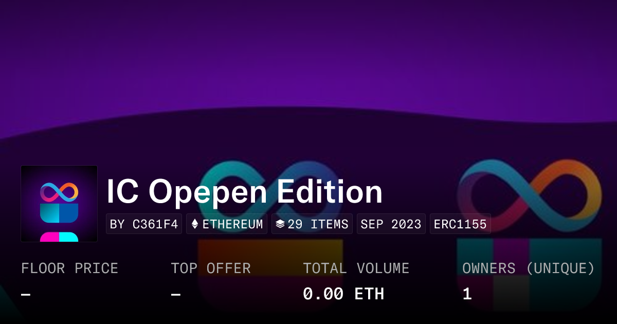 IC Opepen Edition - Collection | OpenSea