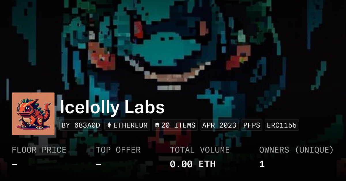 Icelolly Labs - Collection | OpenSea