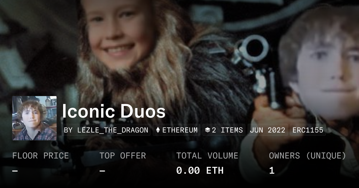 Iconic Duos - Collection | OpenSea