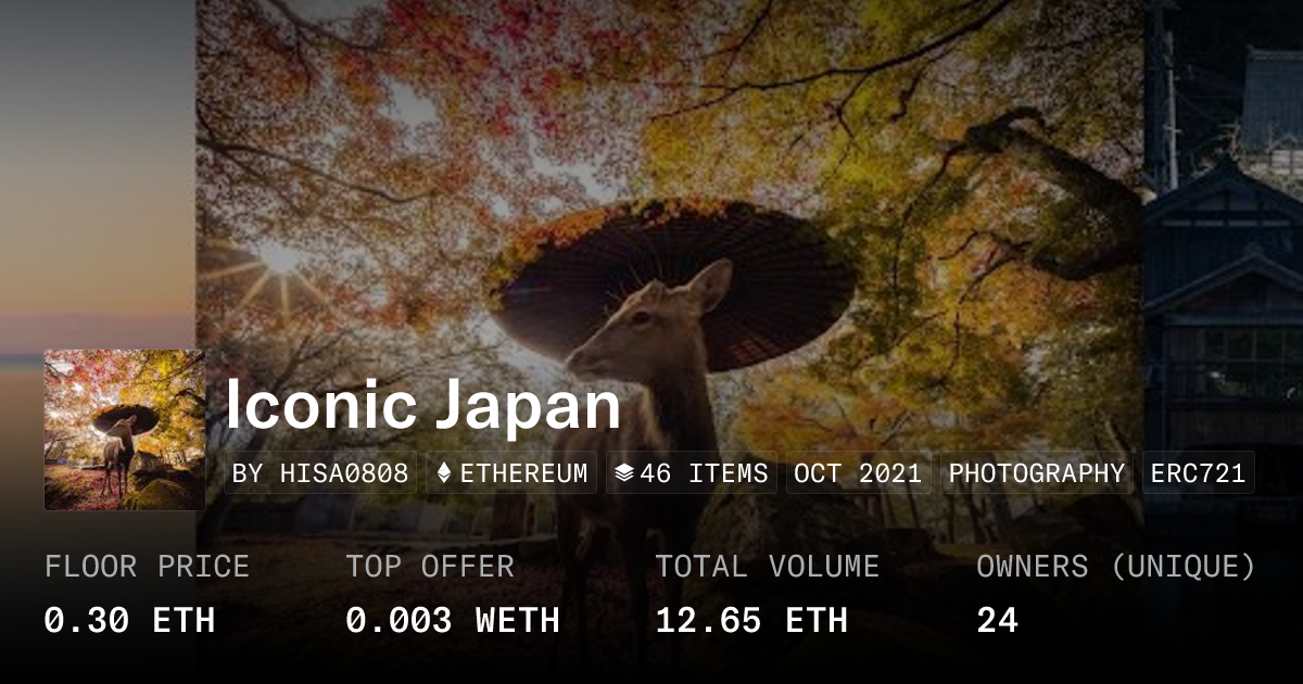 Iconic Japan - Collection | OpenSea