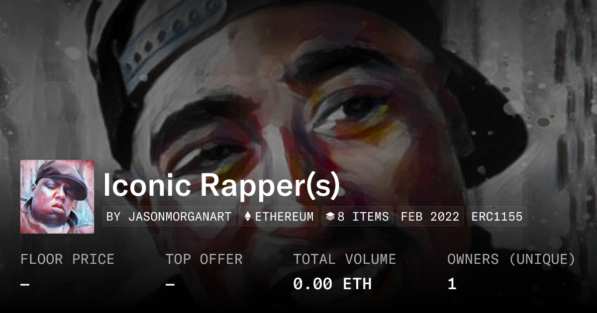 Iconic Rapper(s) - Collection | OpenSea