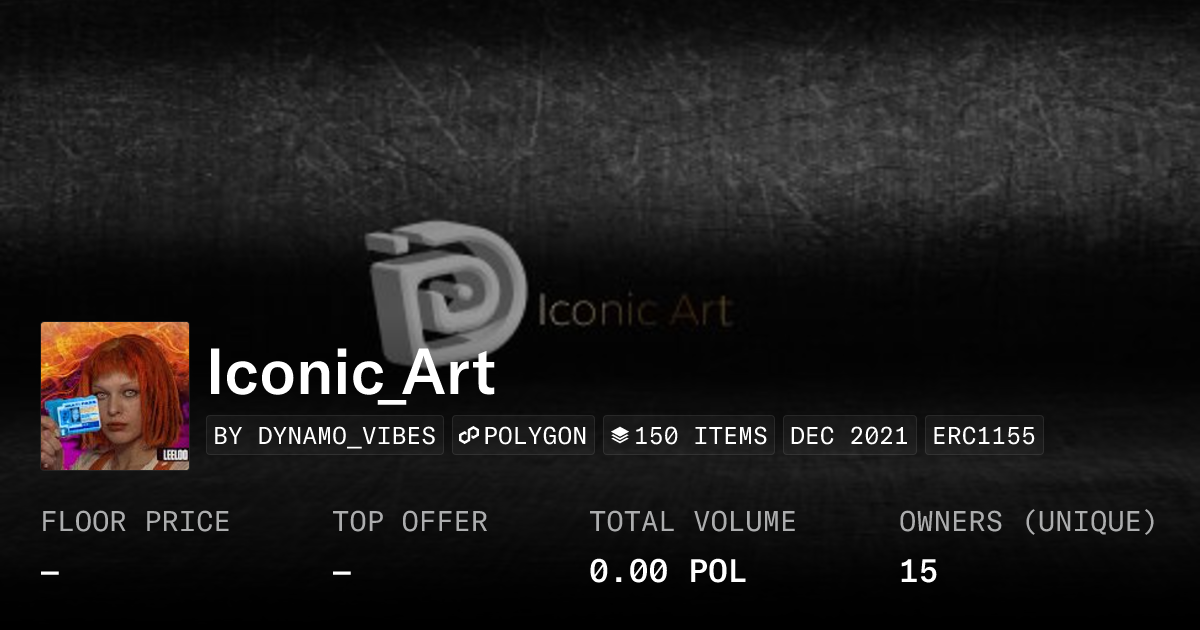 Iconic_Art - Collection | OpenSea