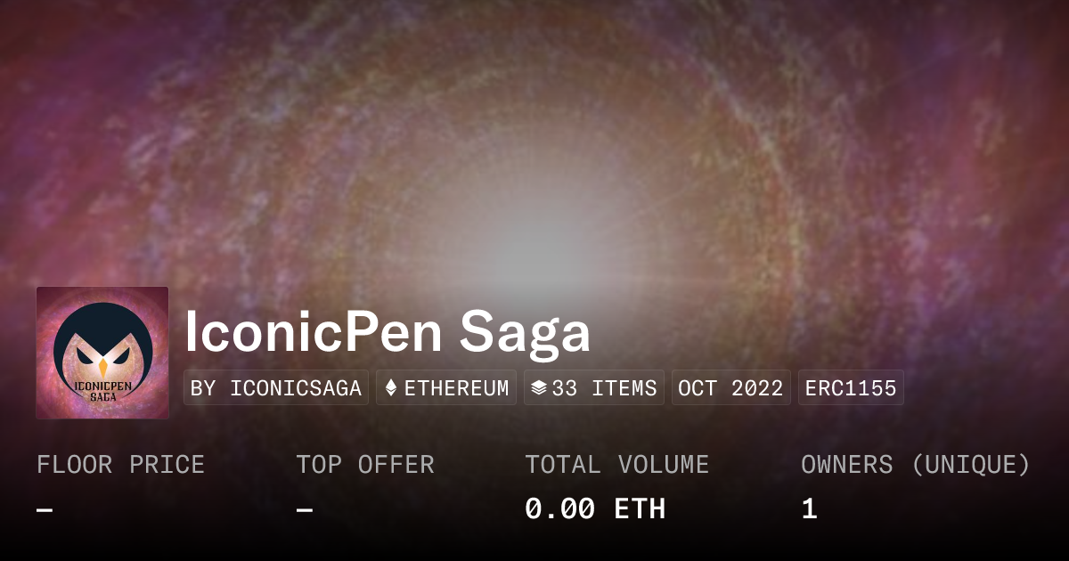 IconicPen Saga - Collection | OpenSea