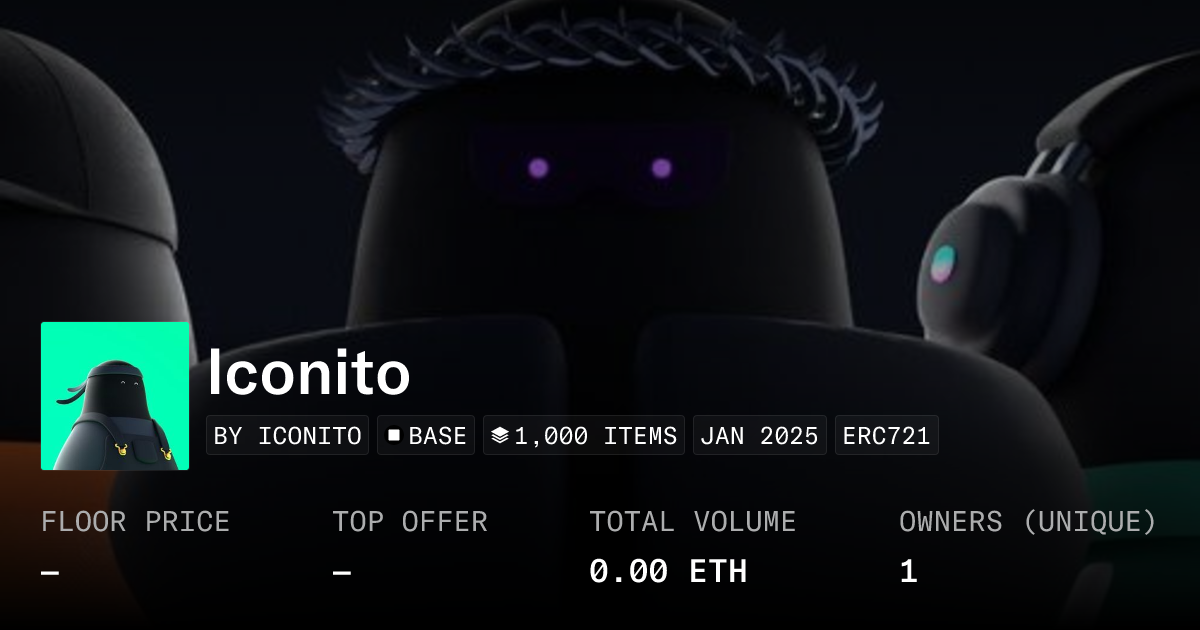 Iconito - Collection | OpenSea