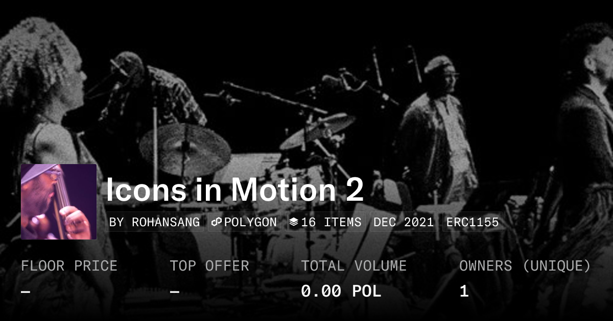 Icons in Motion 2 - Collection | OpenSea