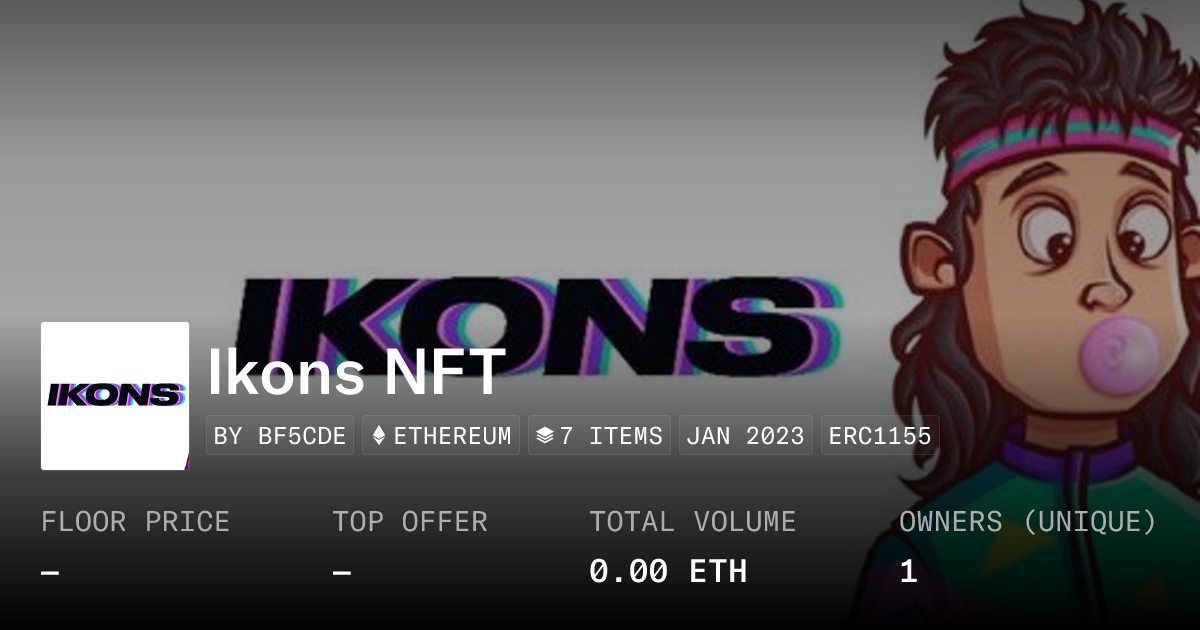 Ikons NFT - Collection | OpenSea