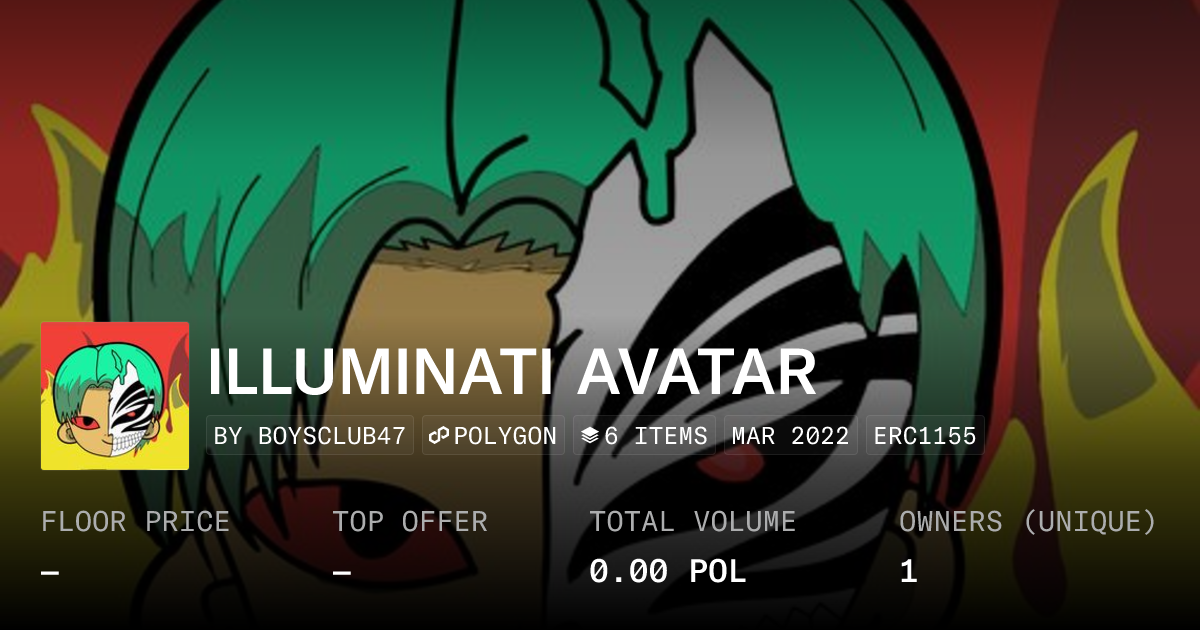 ILLUMINATI AVATAR - Collection | OpenSea