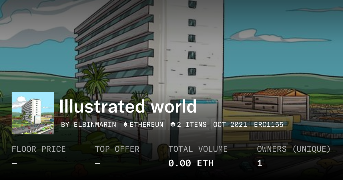 Illustrated world - Collection | OpenSea