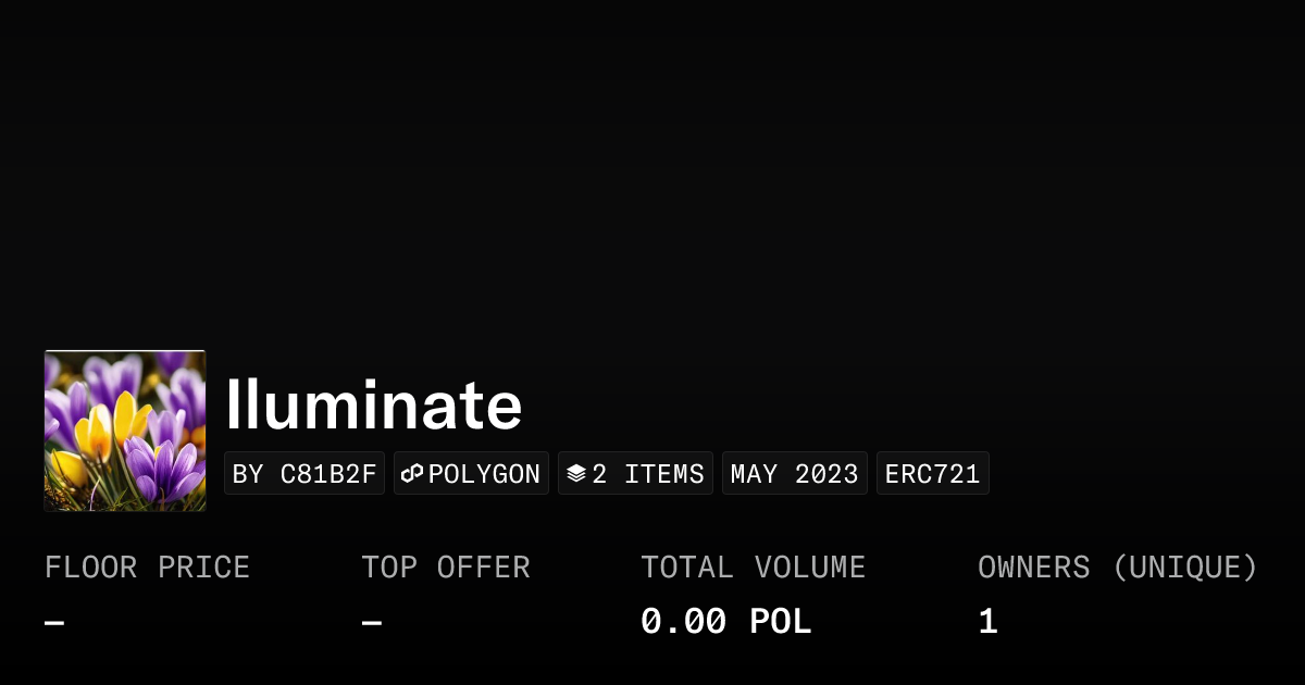 Iluminate - Collection | OpenSea