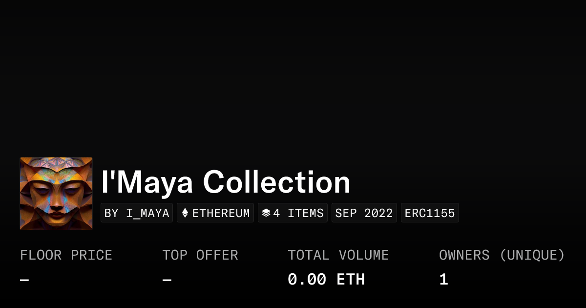 I'Maya Collection - Collection | OpenSea
