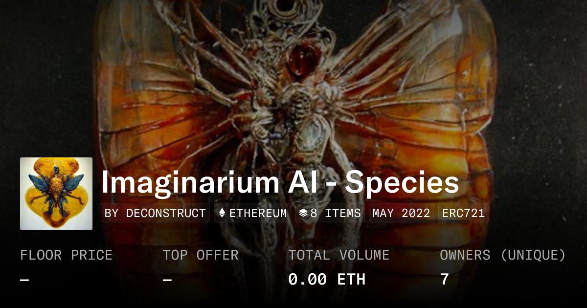 Imaginarium AI - Species - Collection | OpenSea