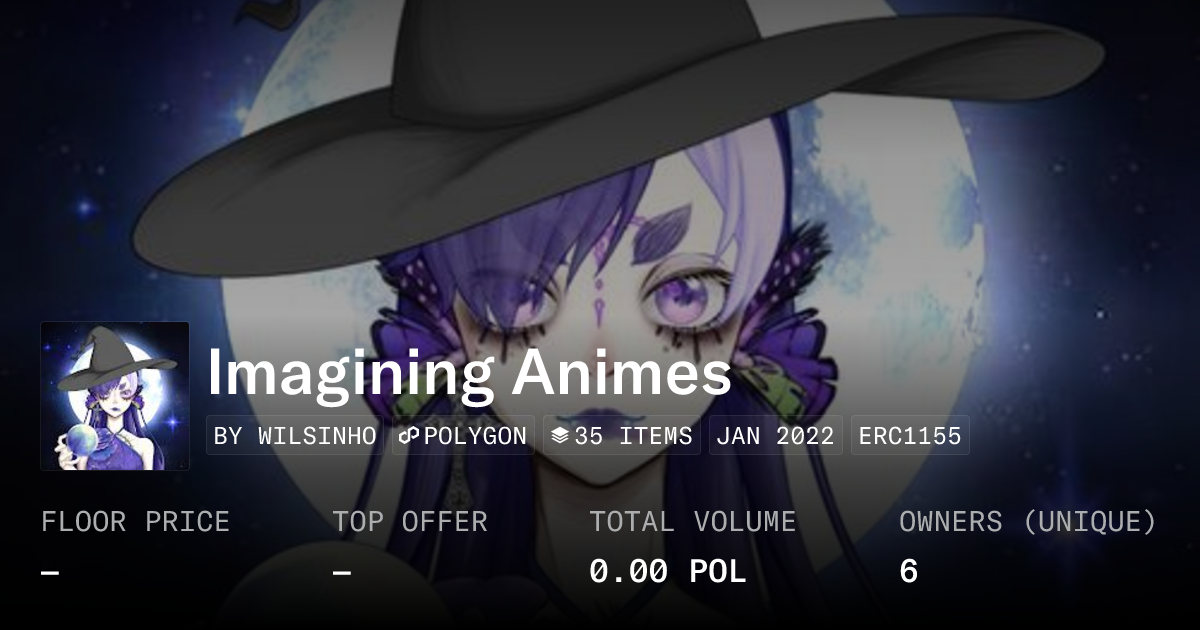 Imagining Animes - Collection | OpenSea