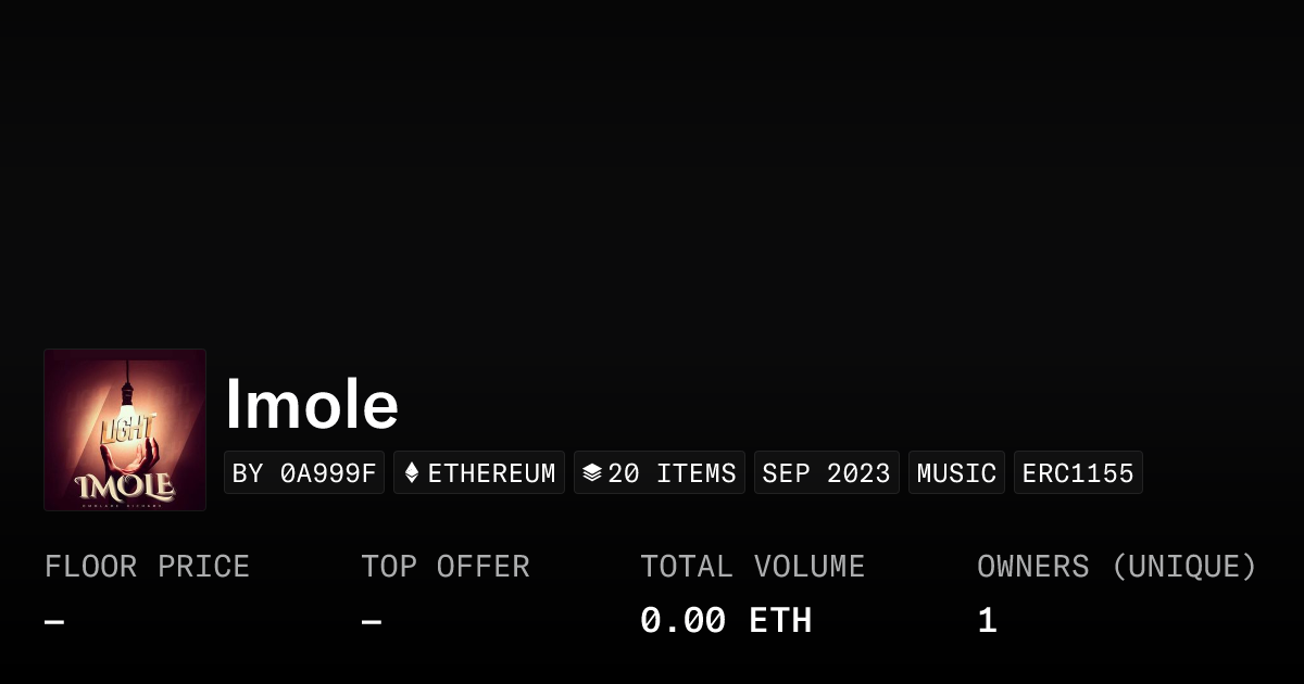 Imole - Collection | OpenSea