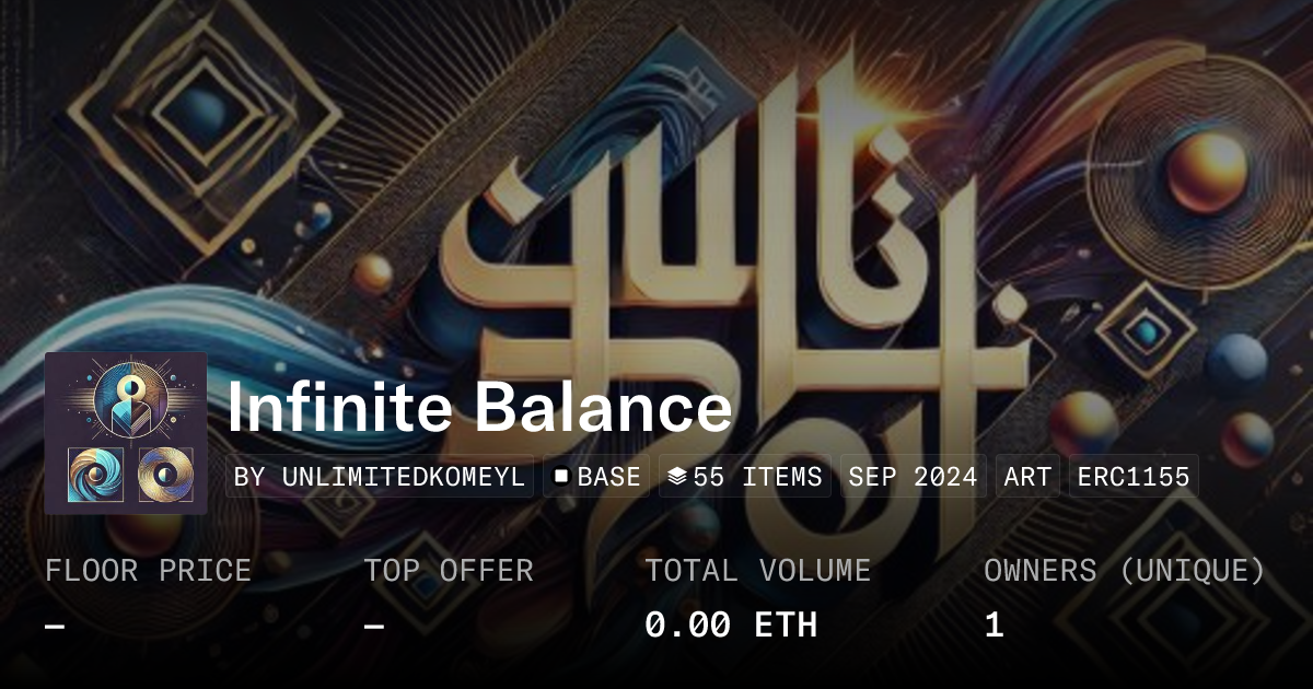 Infinite Balance - Collection | OpenSea