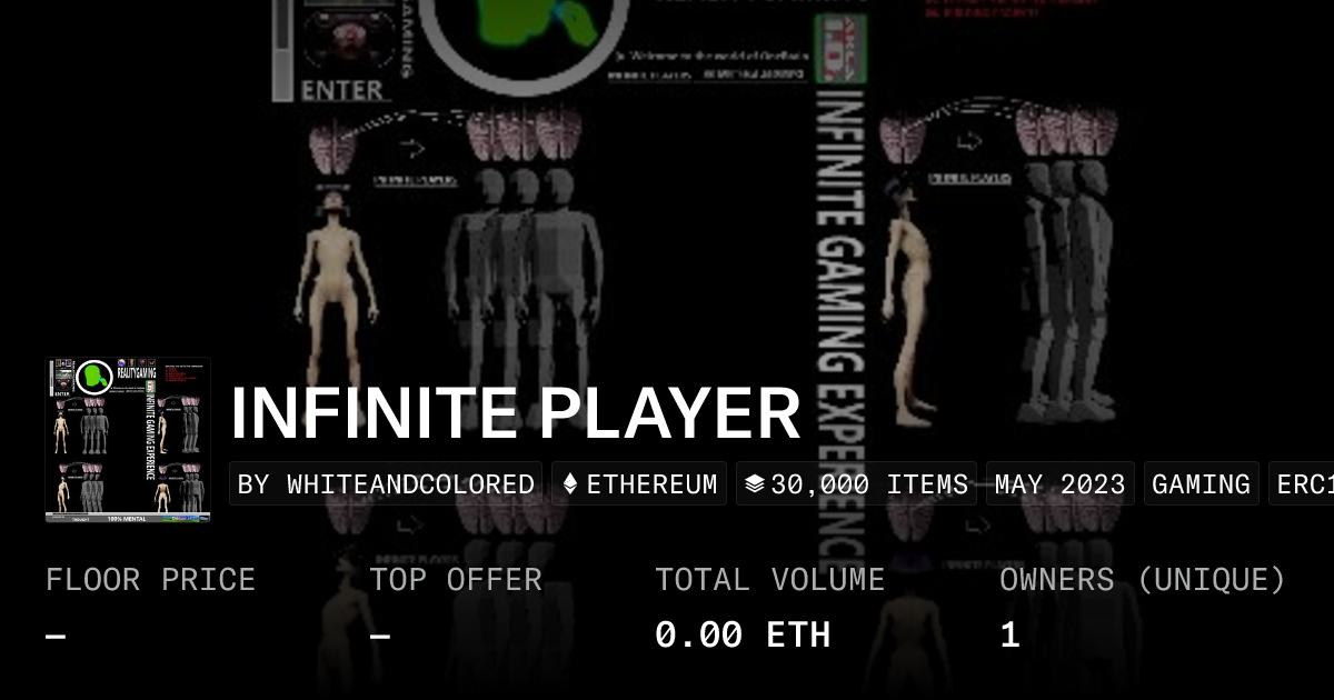 INFINITE PLAYER - Collection | OpenSea