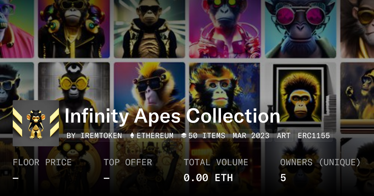 Infinity Apes Collection - Collection | OpenSea