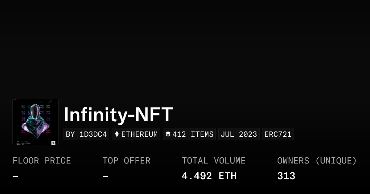 Infinity-NFT - Collection | OpenSea
