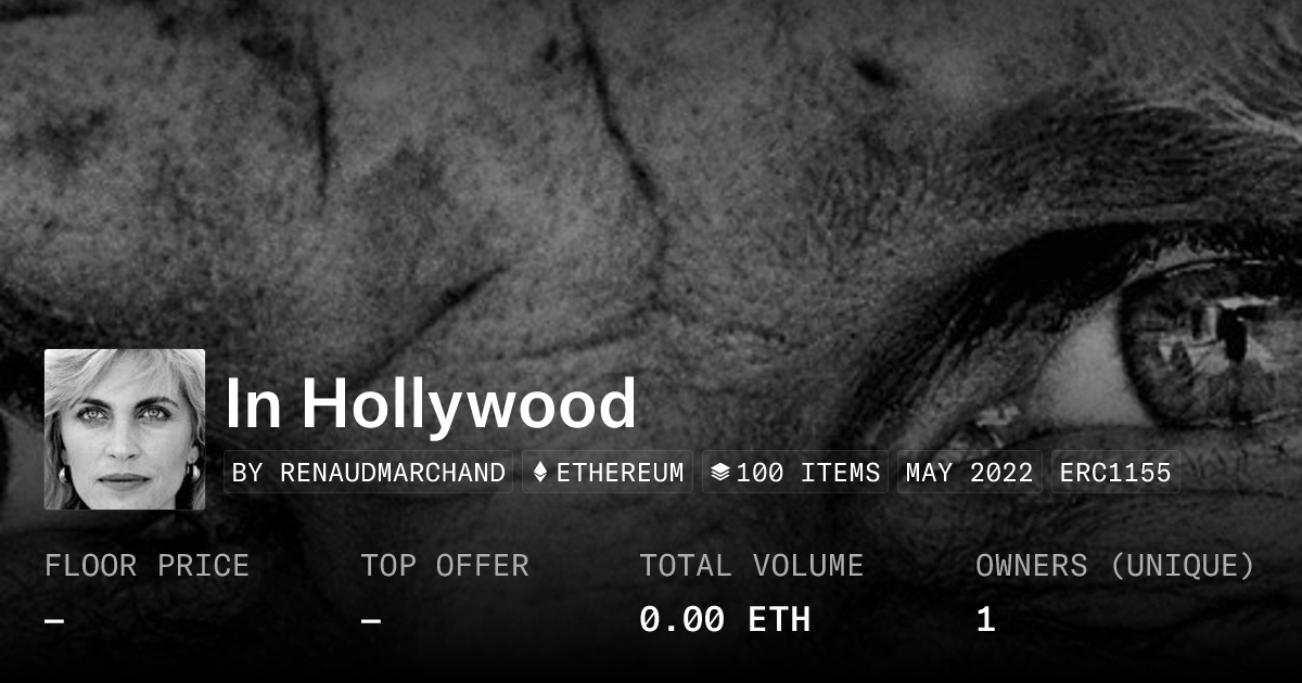 In Hollywood - Collection | OpenSea