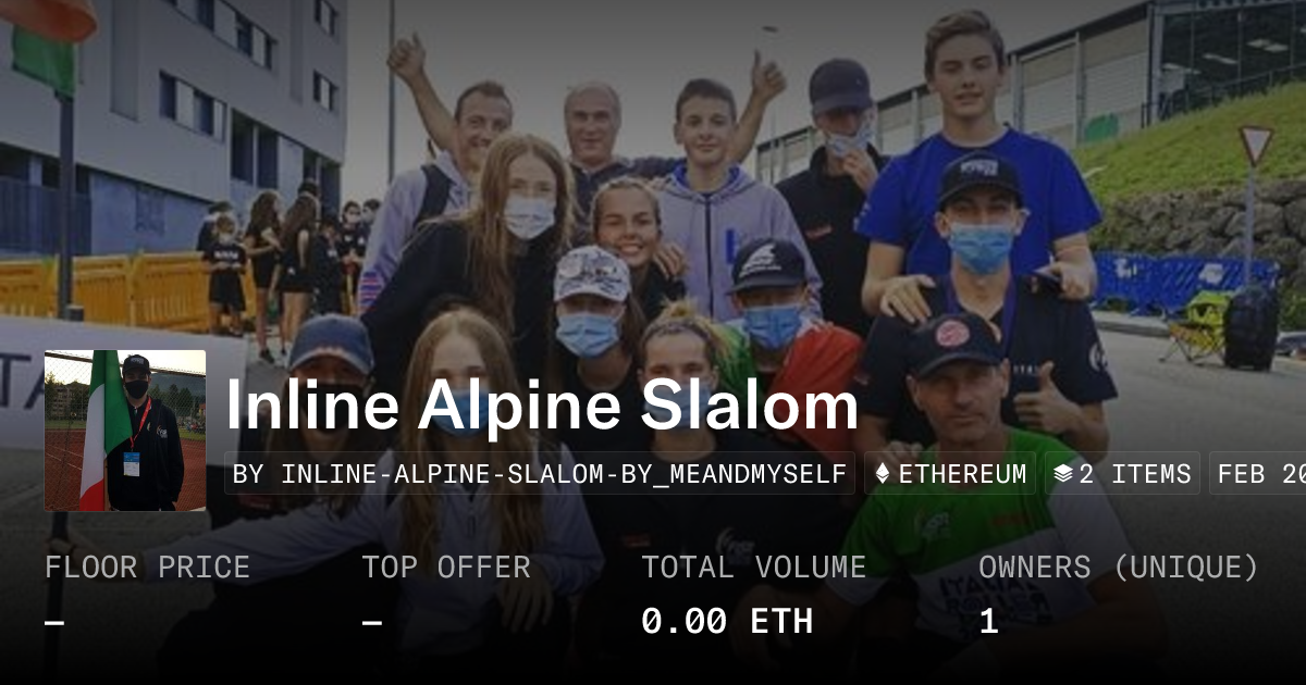 Inline Alpine Slalom - Collection | OpenSea