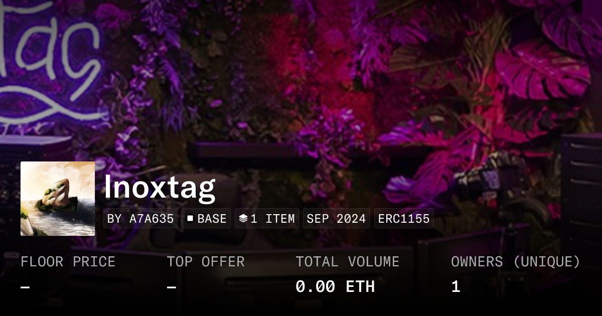 Inoxtag - Collection | OpenSea