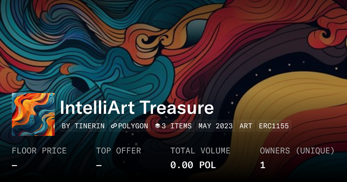 IntelliArt Treasure - Collection | OpenSea